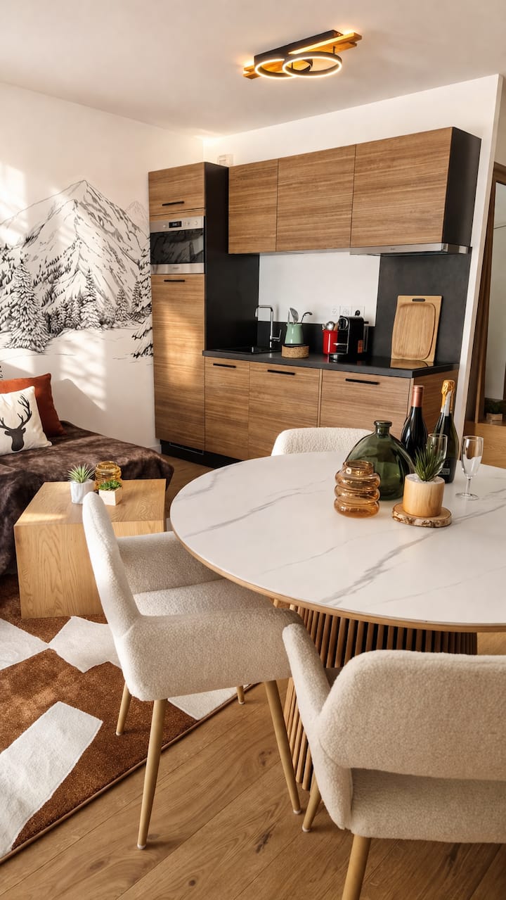 Appartement Cosy & Premium à Auron, Terrasse & Ski - Auron
