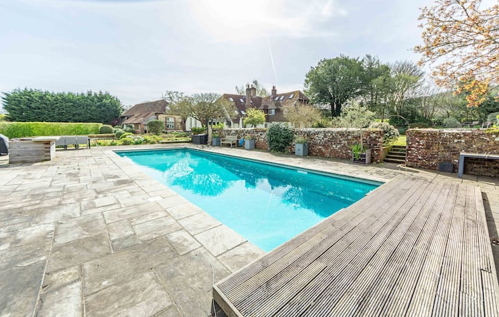Country House With Swimming Pool And Tennis Court - Midhurst