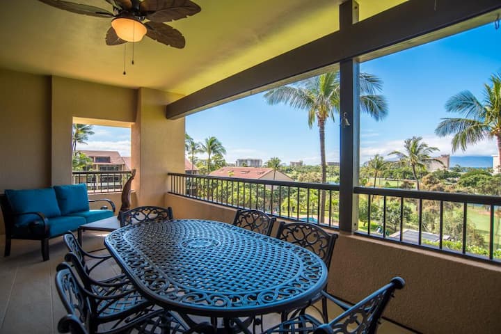 Fabulous Views From Spacious Top Floor Villa - Lahaina, HI