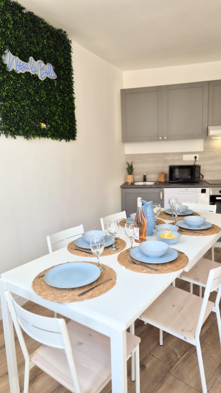 T3 Neuf Climatisé 8 Pers Wifi Proche Centre - Cagnes-sur-Mer