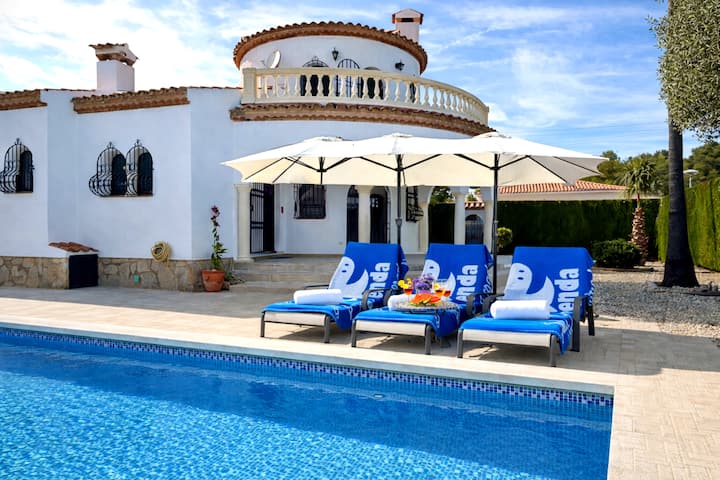 Playa Rustical Con Piscina Privada En Zona Verde - Mont-roig del Camp