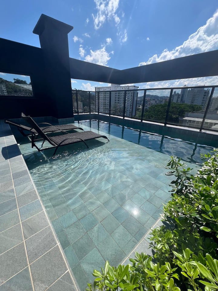 Loft Novo No Coração De Blumenau Premium Ap605 - Blumenau