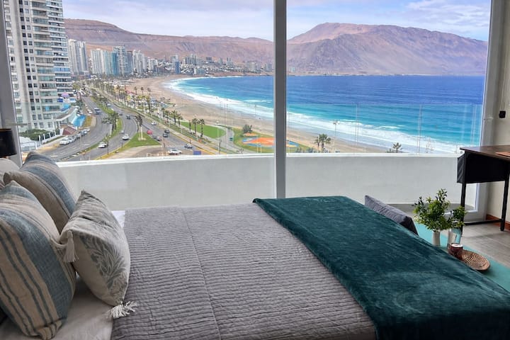 Moderno Estudio Vista A La Playa / Pasos Cavancha - Iquique