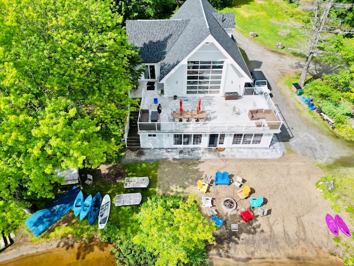 Lux 600ft Shoreline, Priv Beach, Dock, 30+ - Bracebridge