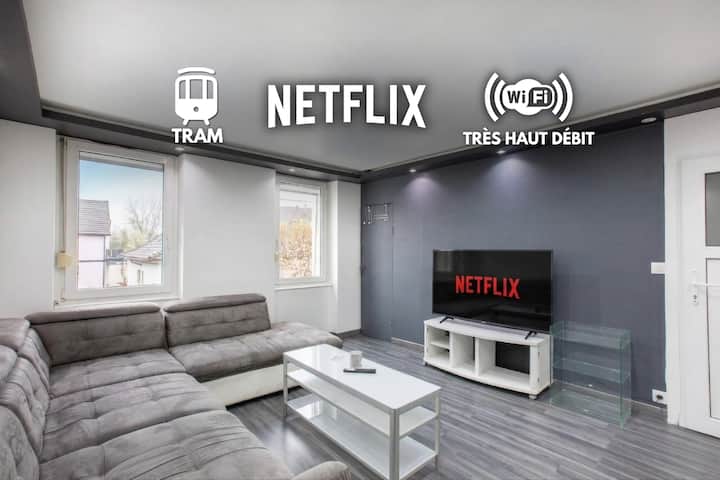 T2 Cosy & Calme | Proche Cité De L'auto - Mulhouse