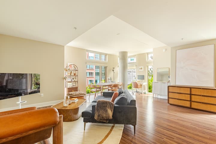 Spacious Designer 1br Private Patio 910sqft - China Basin - San Francisco