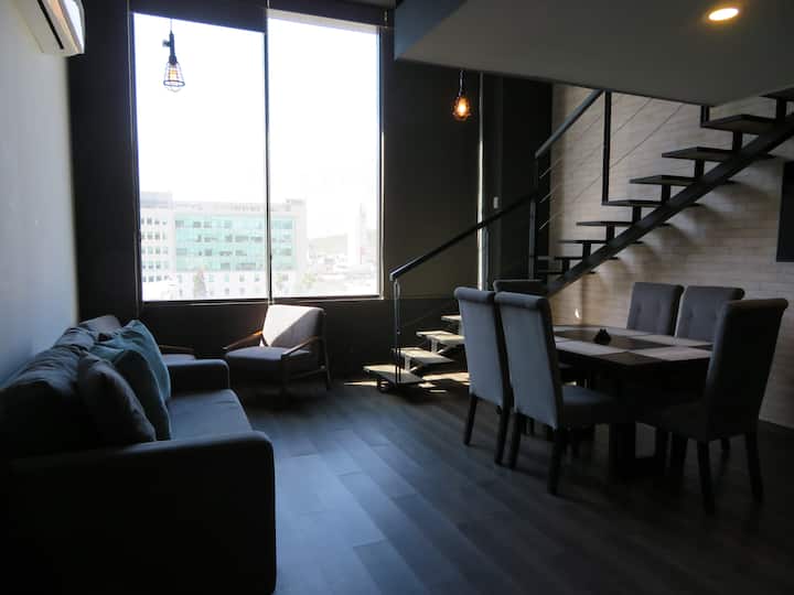 Loft Acogedor Con Excelente Vista En Obispado - Monterrey