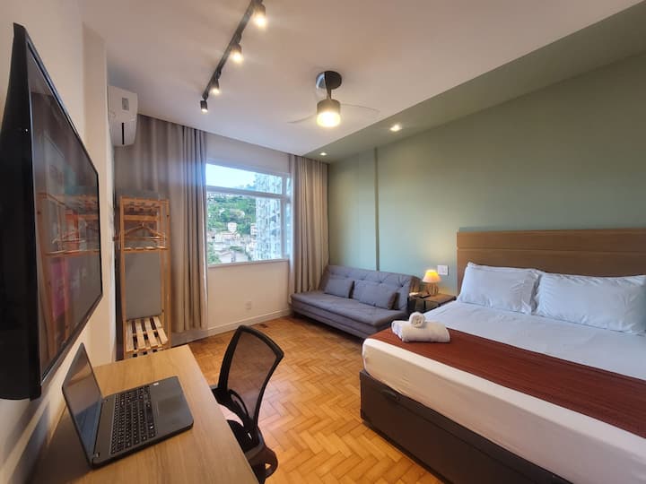 Studio Aconchegante Na Lapa, Rio | Ar, Wi-fi E Tv - Rio de Janeiro