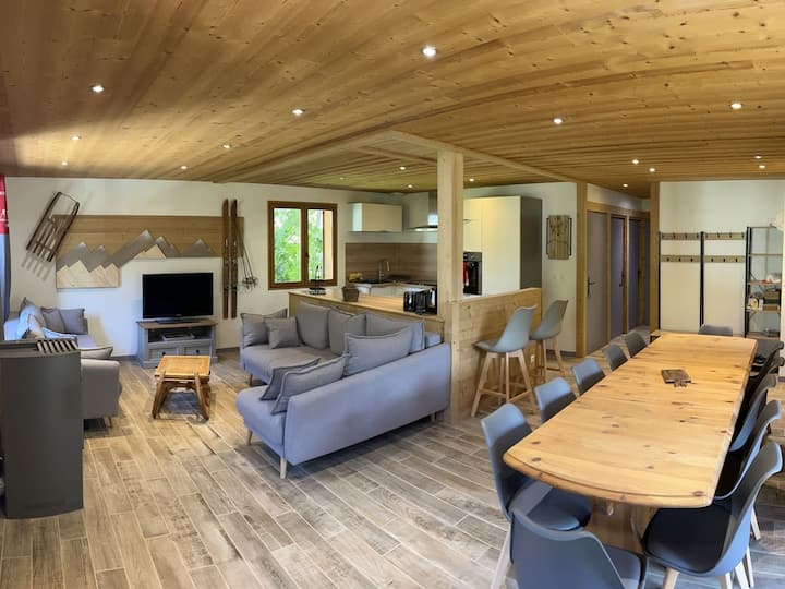 Chalet Spacieux - 10 Pers. - Châtel