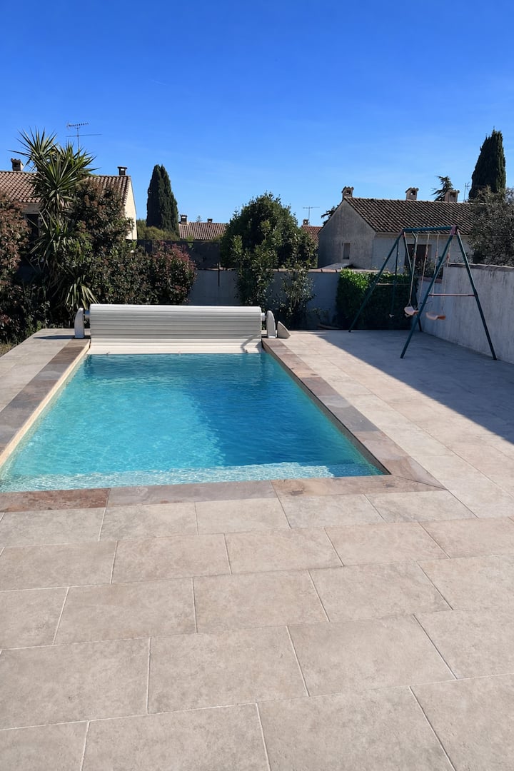 Villa Familiale - Clim, Piscine, Détente, Soleil - Montpellier
