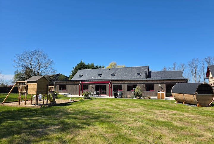 Terre Adélie 300 M 6 Chambres Sauna Jardin Clos 6 - Honfleur