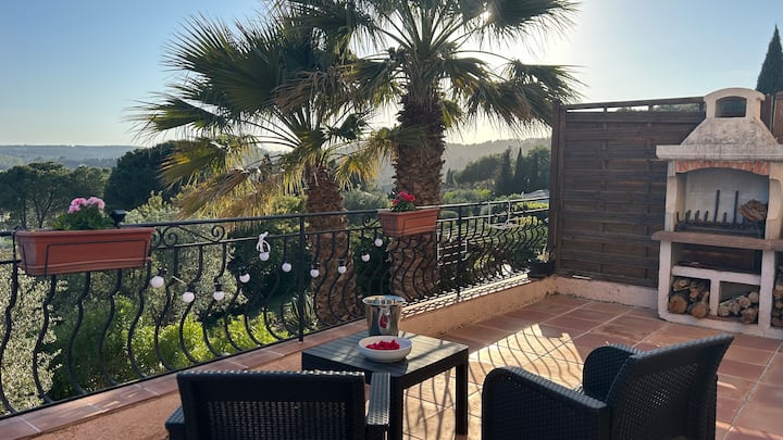 Maison 2-4 Pers Vue Panoramique Piscine Terrasse - Les Arcs