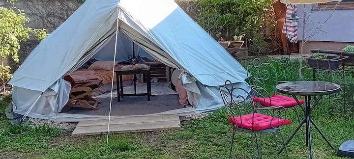 Glamping Yurta Tent For 2 Guests, Camping - Ljubljana