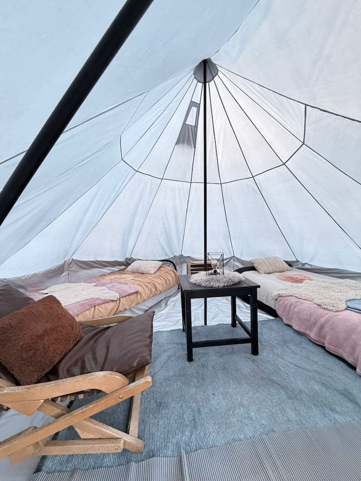 Glamping Yurta Tent For 2 Guests, Camping - Ljubljana