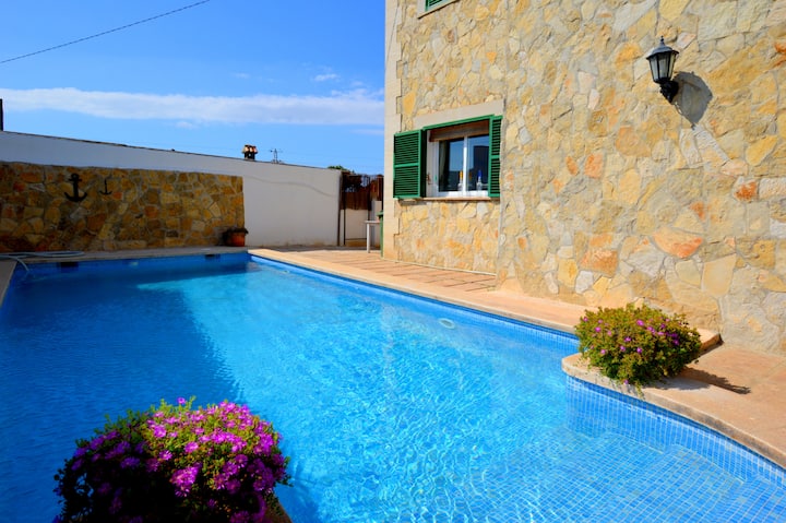 Bonito Chalet Con Piscina Cerca Del Mar - Can Pastilla