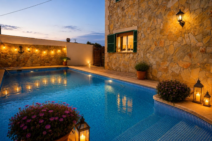 Bonito Chalet Con Piscina Cerca Del Mar - Palma di Maiorca