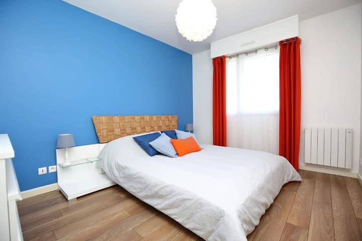 Belle Appartement De 3 Chambres, Nantes Centre - La Chapelle-sur-Erdre