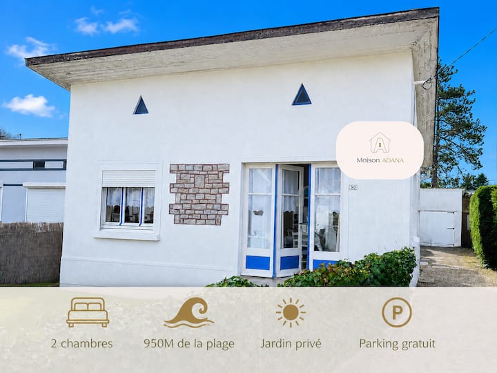 Maison Stella Calme | Proche Centre & Mer - Cucq