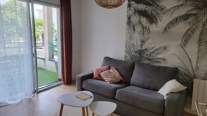 Studio 150 M De La Plage Terrasse Et Parking Privé - Crozon