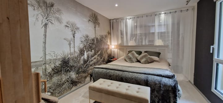 La Suite Riviera- Décoration Haut De Gamme Pour 7 - Cholet