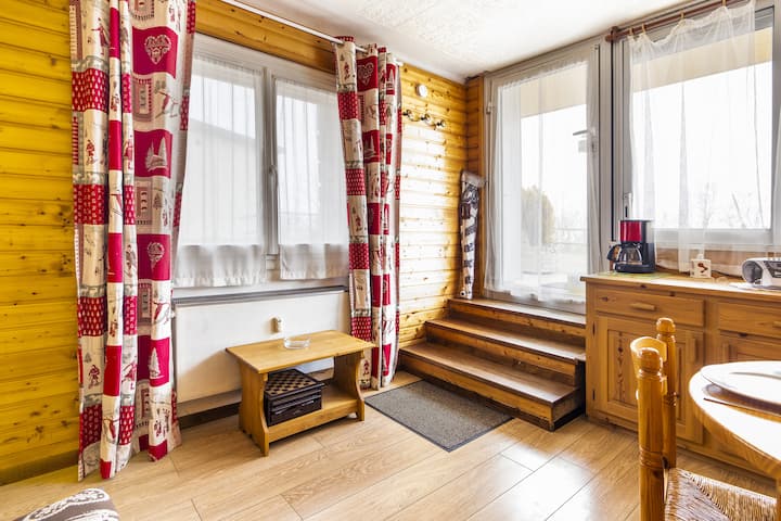 T2 Plein Sud Belle Vue Rez-de-jardin Proche Centre - Font-Romeu-Odeillo-Via