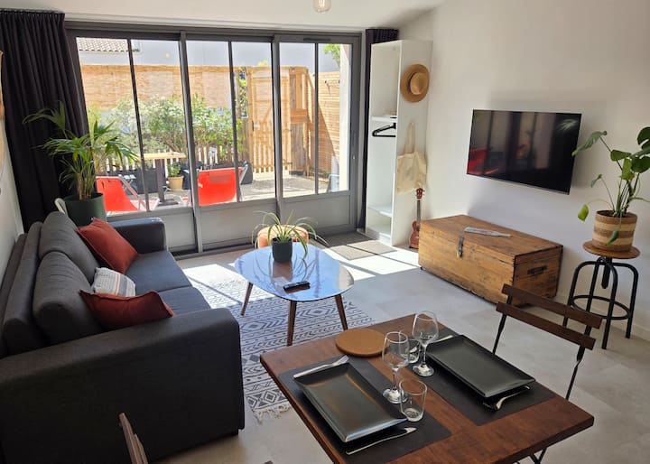 Maison • Terrasse • Ménage/linge Inclus • Parking - La Rochelle