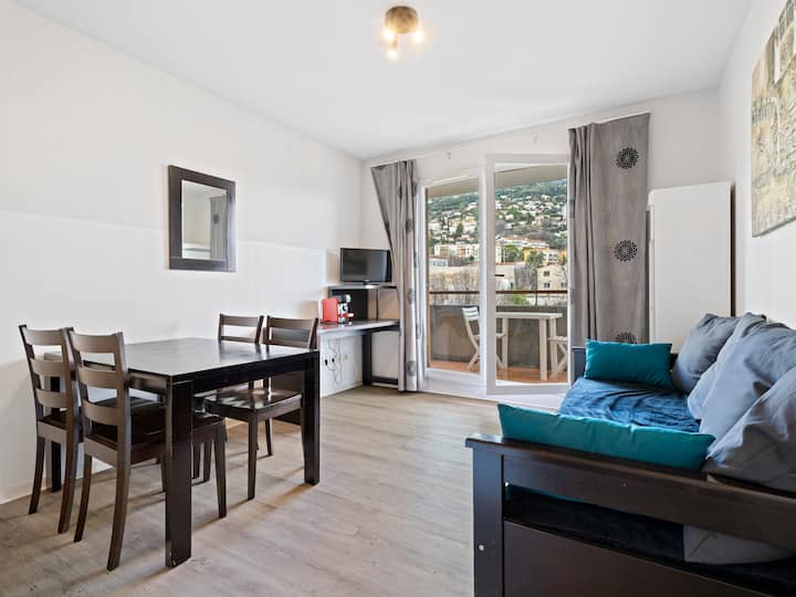 Charmant Appart 4 Pers Proche Des Commerces - Grasse