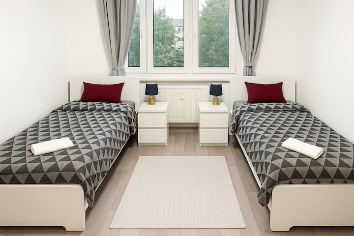 Monteurwohnung Merseburg | Eg | 6 Betten | A9+a38 - Merseburg
