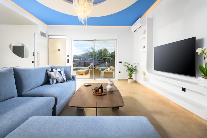 Villa Miranda Blue | 3bd Villa With Private Pool - Hersonissos