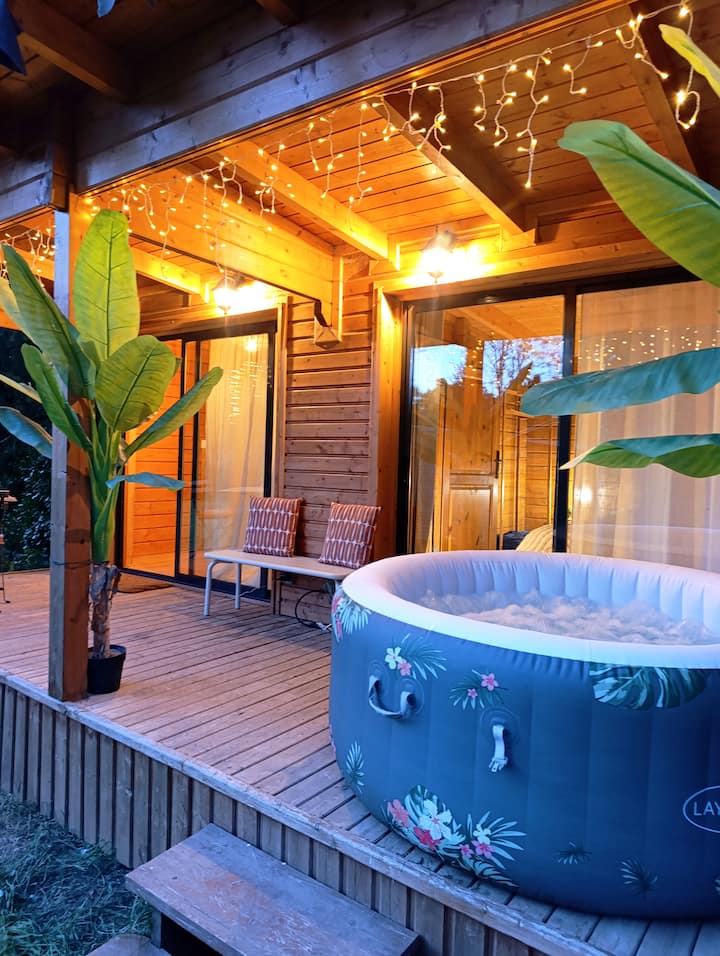 Cottage Avec Accès Au Loir & Spa Gonflable - Loir-et-Cher