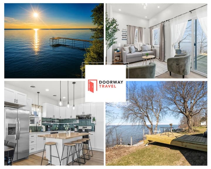 Lakefrontt! Private Dock! Water Toys! Sleeps 17! - Lake Winnebago, WI