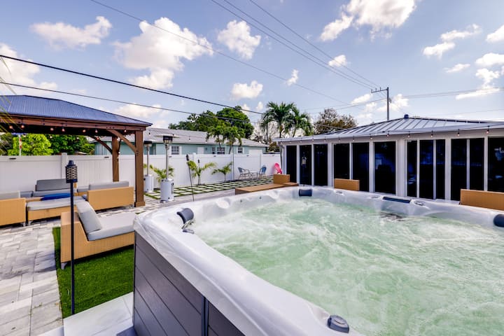 Stroll To Dtwn: Delray Beach Home W/ Outdoor Oasis - Delray Beach, FL
