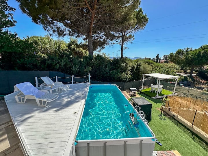 Villa Oleandro - Splendida Vista Mare E Piscina - Badesi