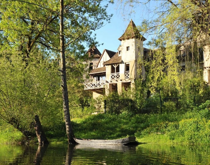 Medieval River House In Charming Carennac - Rocamadour