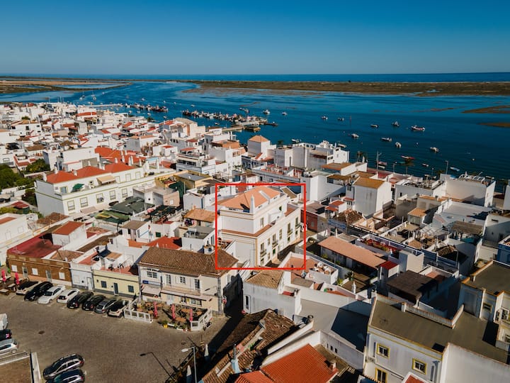 T3 No Coração De Santa Luzia A 1 Min Do Barco - Tavira