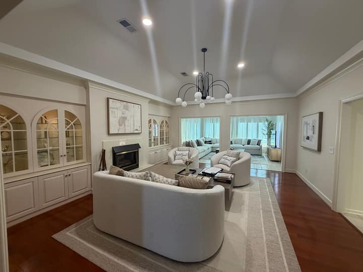 [Club Brooks] Pool, Hot Tub, Golf Sim, Firepit - Columbus, GA