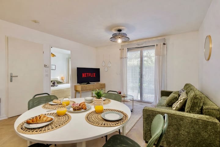 The Beautiful Stay •Jardin & Near Geneva,100% Neuf - Échenevex