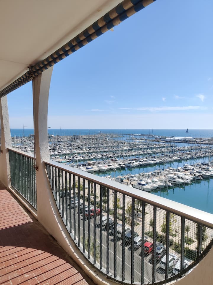 Terrasse Et Clim - Face à La Mer - 4 Personnes - La Grande-Motte