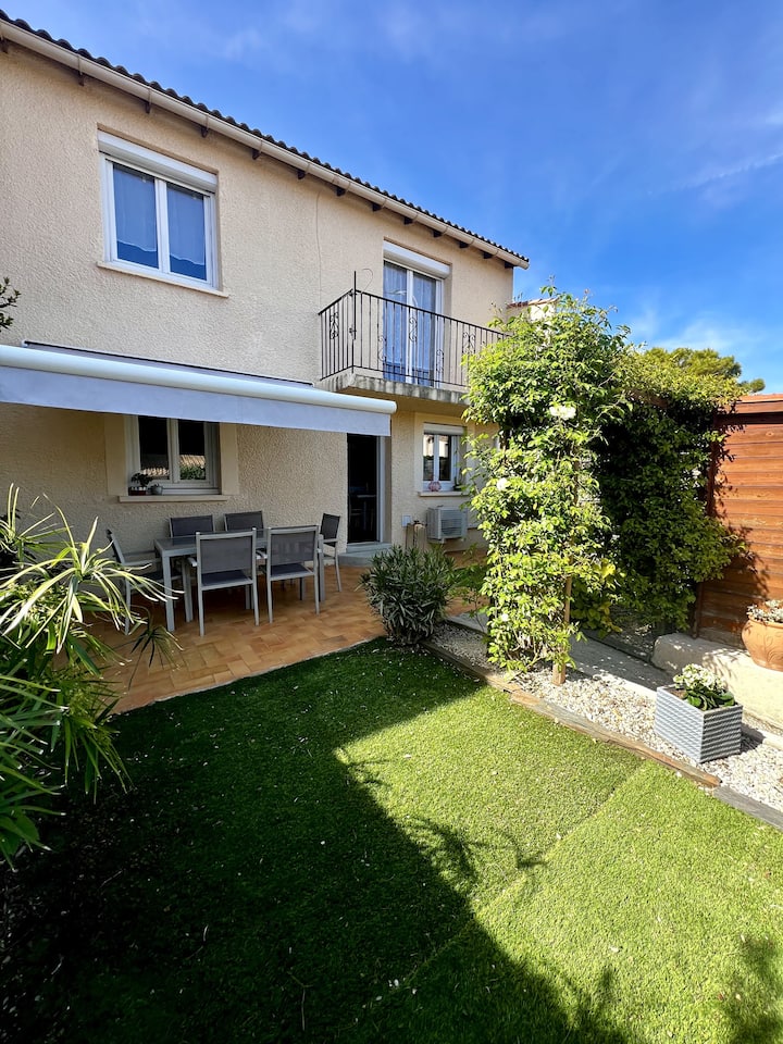 T2 Clim + Emplacement Idéal : Plage à 5 Min à Pied - Mèze