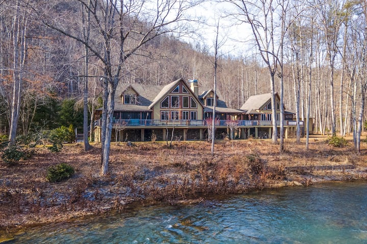 'Serenity On The River' Luxe Lewisburg Cabin! - Lewisburg, WV