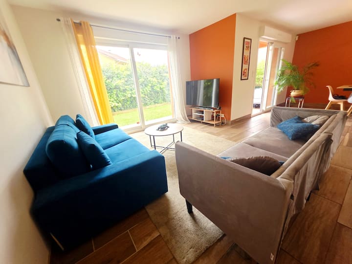 Vue Jura Exceptionnelle Maison 10 Pers 4 Chambres - Saint-Genis-Pouilly