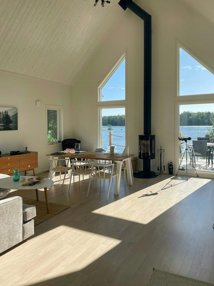 Newly Built Summer House By Lake In Sala - Sala