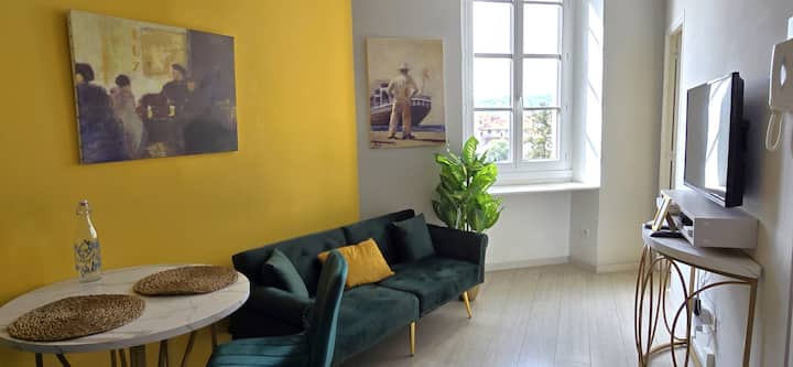 Sunny Loft At Nice's Old City Gate - Beaulieu-sur-Mer