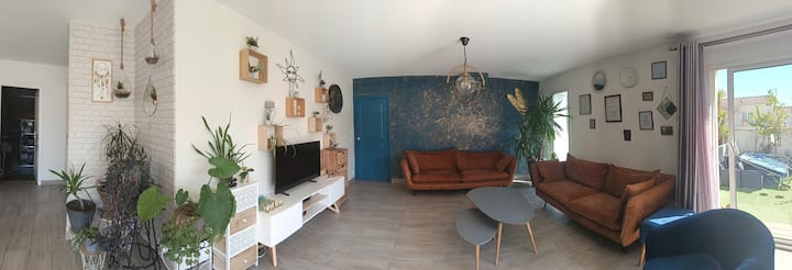 Villa Lumineuse 4 Chambres Avec Jardin Et Piscine - Nîmes