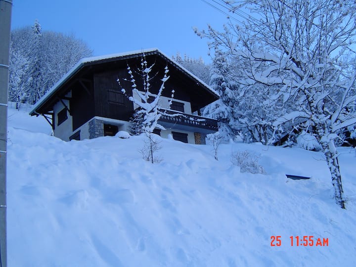 Chalet Au Calme Pour 8 Personnes 3 Chambre 8 Lits - Cluses