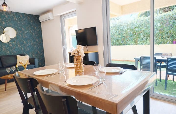 T2 Avec Grande Terrasse Cap Brun, Le Mourillon - Le Pradet