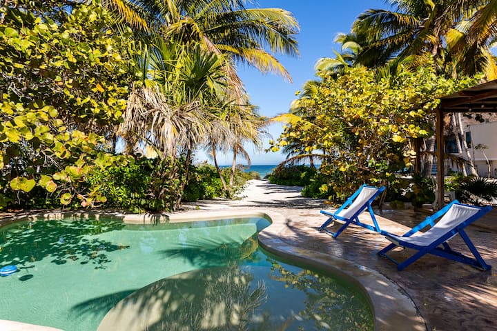 Libertalia- Beautifull Beach Front House - Telchac Puerto