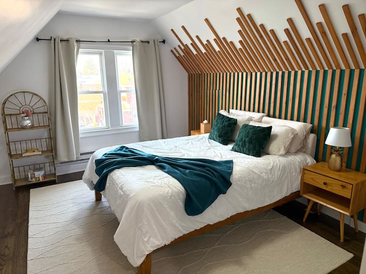 Private 1br Loft Suite | Nyc, Ewr, Fifa | 30+ Days - Jersey City, NJ