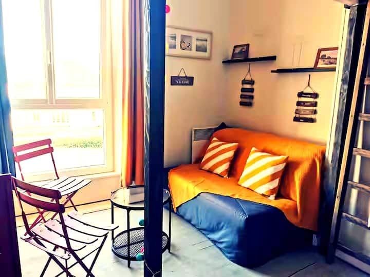 Le Tinybeach, Un Studio En Front De Mer à Asnelles - Arromanches-les-Bains
