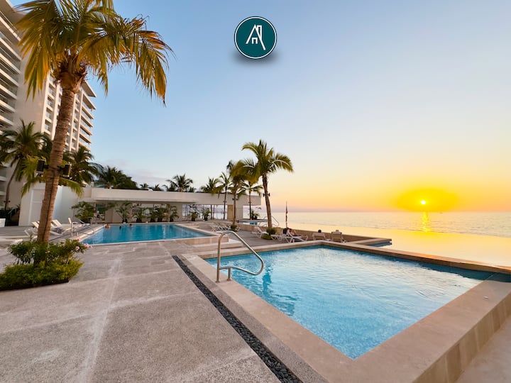 Oceanview Loft Harbor 171 Infinity Pool Beach+gym - Puerto Vallarta